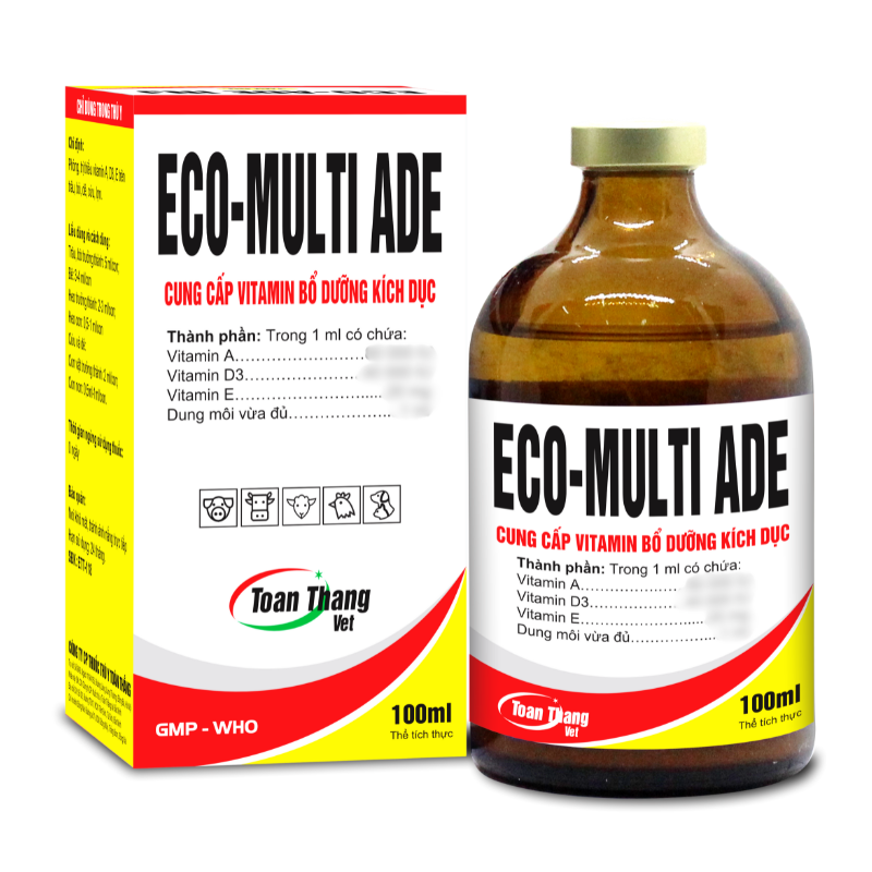 Eco ADE Inj - Boosts immune system with vitamin supplementation